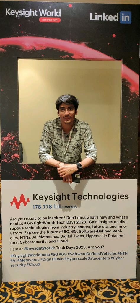 Hitarth Patel On Linkedin Keysightworldindia