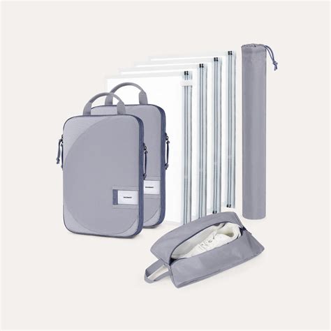 8 Pcs Compression Packing Cubes Travel Smart And Save Space Bagsmart
