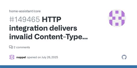 Integration Delivers Invalid Content Type Header · Issue 149465