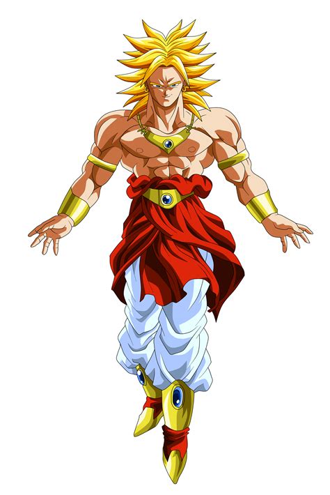 Broly Super Saiyan By Ameyfire On Deviantart Broly White Background