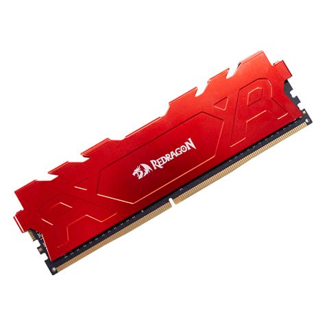 Memória Ddr4 Redragon Rage 8gb 3200mhz Cl16 Red Gm 701