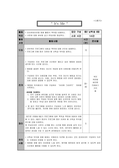 사회복지 청소년 가족생활교육 프로그램 사회과학