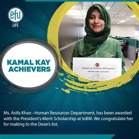 Asifa Khan On Linkedin Thank You Efu Life For The Encouragement And Appreciation 130 Comments