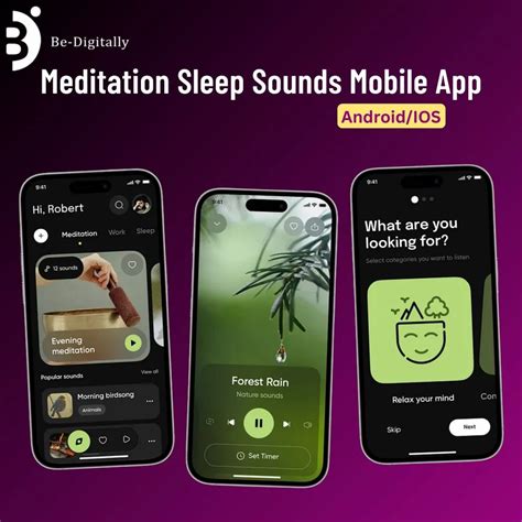 Meditation Sleep Sounds Mobile App Development Android Ios At ₹ 65000 Project In Jaipur Id