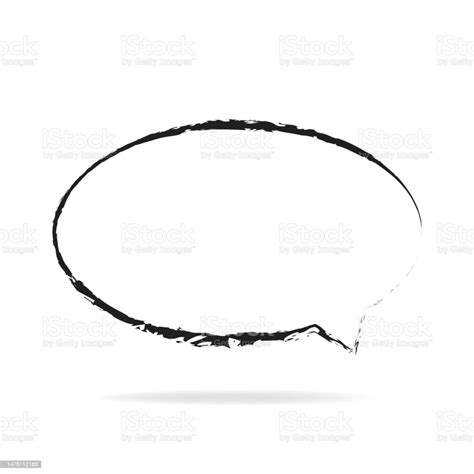 말풍선 클라우드 벡터 배너입니다 배너 스티커 태그 텍스트 공간이 있는 배지에 대한 템플릿입니다 벡터에 대한 스톡 벡터 아트 및 기타 이미지 Istock