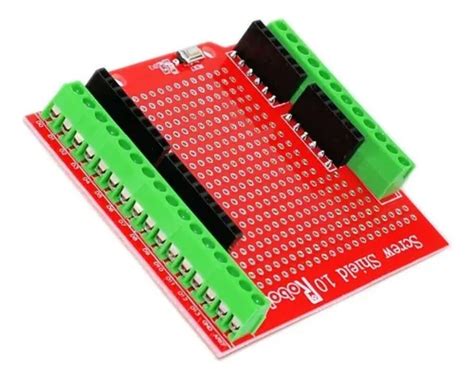 Screw Shield Placa De Expansión Para Arduino Uno R3 Zotac Dr Mercadolibre