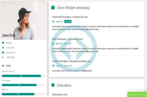 Download Source Code Widget Untuk Whatsapp Dengan Jquery Dan Json Full Gratis Gratis