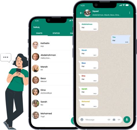 whatsapp clone app development chatting app ready solution