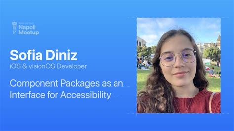 Sofia Diniz Component Packages As An Interface For Accessibility Many