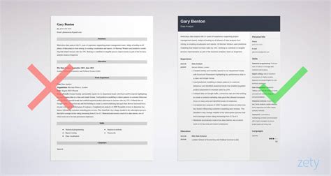 Data Analyst Cv Example And Writing Guide For 2025
