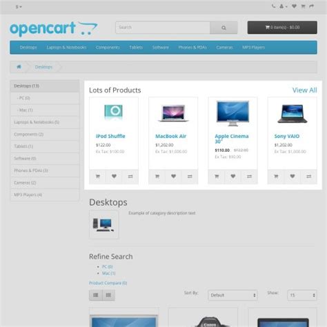 OpenCart Flexible Products Module