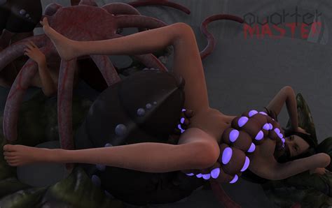 Rule 34 3d Alien Asian Beast Black Hair Breast Female Monster