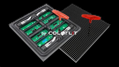 Front Service LED Display Module Colorlit LED