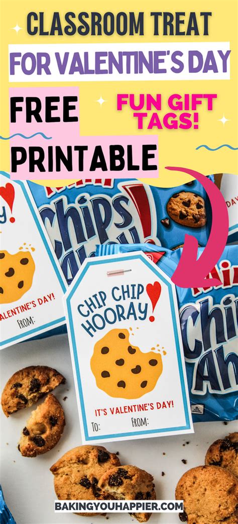 Free Printable Chip Chip Hooray Valentine Tags Free Printable
