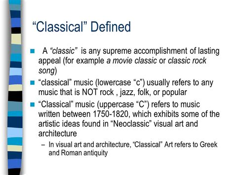 Classical Music Definition Ster At Sue Alexander Blog
