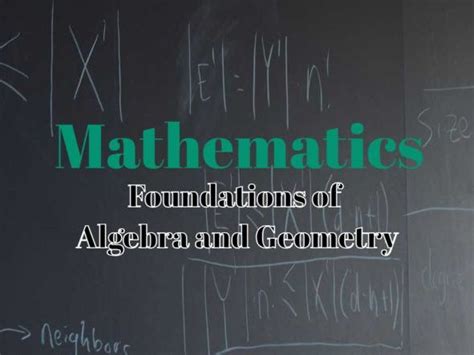 Mathfoundations Of Algebra And Geometry Teaching Resources Mathfoundations Of Algebra And Geometry Teaching Resources
