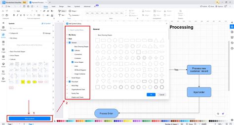 EdrawMax Guide Create A Flowchart With A Template