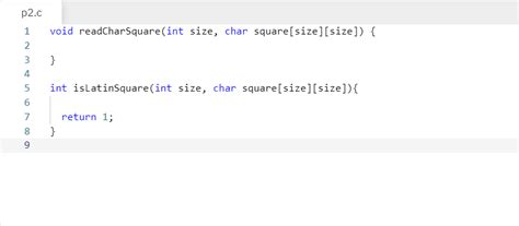 Solved Problem 2 Latin Squares P2c A Latin Square Is A