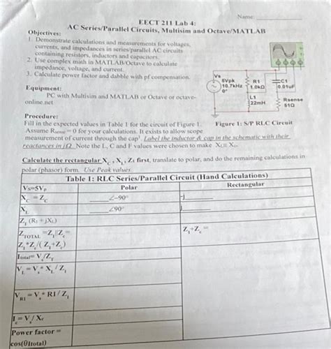 Solved Objectives 1 Demonstrate Calculations And