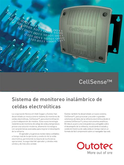 Cell Sense Pdf Inalámbrico Batería Electricidad