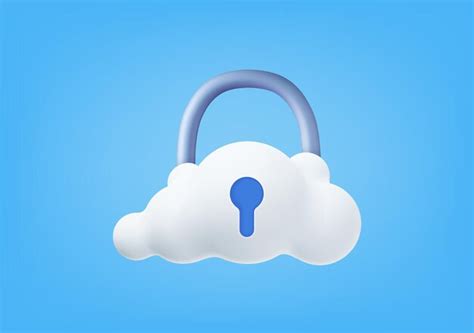 Premium Vector 3d Security Shield Lock Check Mark And Cloud Cyber Protection 3d Rendering