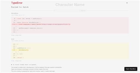 Fullstack Codesandbox