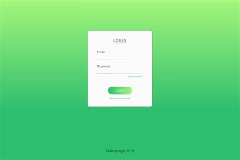 Tutorial Mendesain Form Login Menggunakan Htmlandcss By Kimiyuki Yukawa Medium