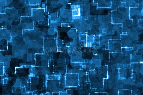 Artistic Nice Blue Web Digital Lights Computer Graphics Backdrop Illustration Stock Illustration