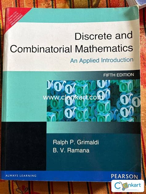 Buy Discrete And Combinatorial Mathematics An Applied Introduction
