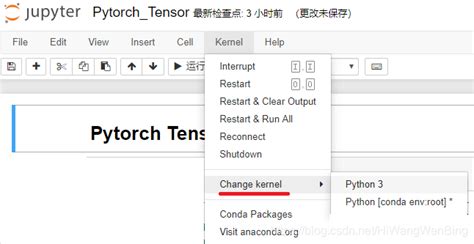 Python系列 3 ：python网页版集成开发环境jupyter Notebook的详细安装过程 Csdn博客