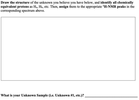 Solved Determine The Correct Structure For The Unknowns