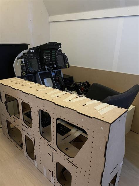 F18 Simpit Side Console Update Rhoggit