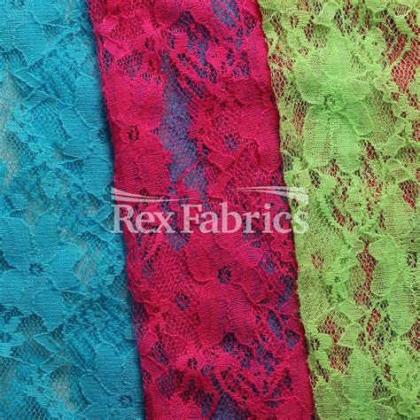 Blossom Garden Lace Fabric Seduction Lace Nylon Spandex Tricot