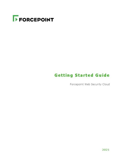 Getting Started Guide Forcepoint Web Security Cloud Pdf Proxy