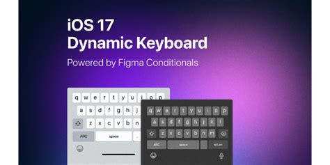 Dynamic Ios Keyboard Figma