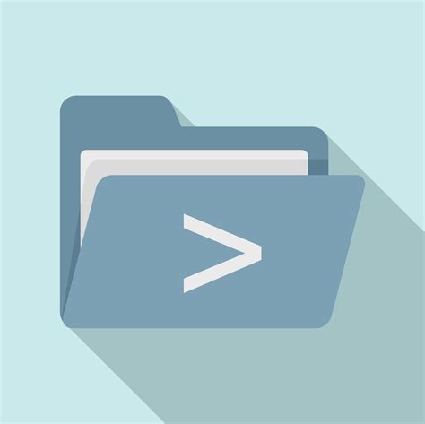 Coding Folder Icon Flat Vector Computer Code File 15120224 Vector Art At Vecteezy