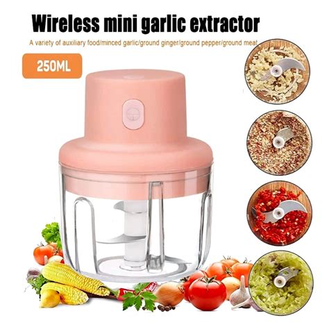 Mini Blender Chopper Electric Food Wireless Chopper Food Processor Meat Grinder Pengisar