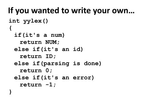 Ppt Yacc Yet Another Compiler Compiler Powerpoint Presentation Free