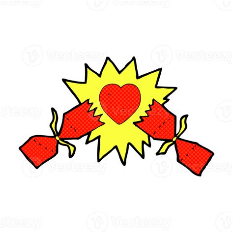 Exploding Christmas Cracker Cartoon 45111966 Png