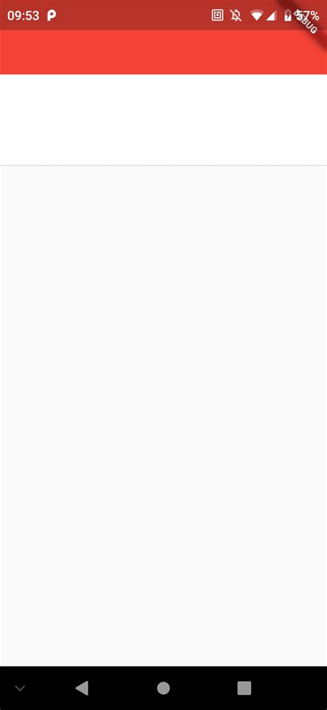 Flutter Nestedscrollview Persistent Header Sometimes Looks Awkward Stack Overflow