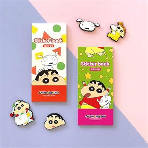 Hobbys 짱구는못말려 스티커북 짱구 스티커 15매 핫트랙스