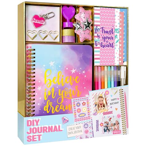 Nollh Diy Journal Kit For Girls Diy Journal Set For Tween