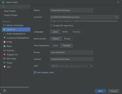 test automation ide jetbrains aqua anh tester