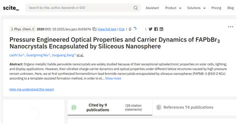 Pressure Engineered Optical Properties And Carrier Dynamics Of Fapbbr 3 Nanocrystals