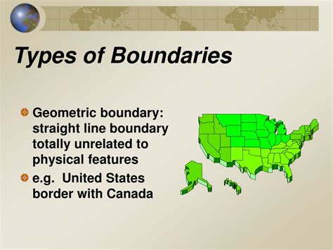 Types Of International Boundaries The Geography Of Tr
