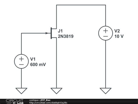 JFET Bias CircuitLab