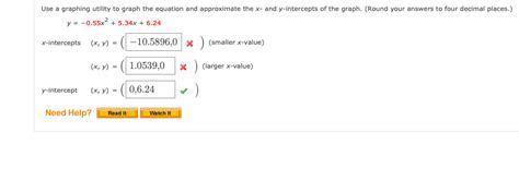 Solved Use A Graphing Utility To Graph The Equation And Chegg