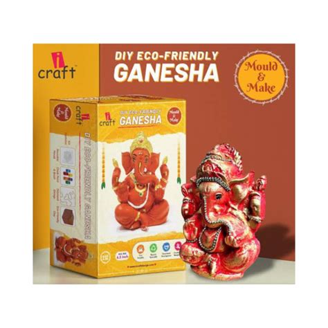 Icraft Diy Eco Friendly Ganesha Kit Maxa Enterprises