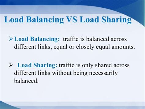 local traffic and global traffic load balancing