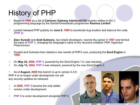 Php Hypertext Preprocessor Introduction